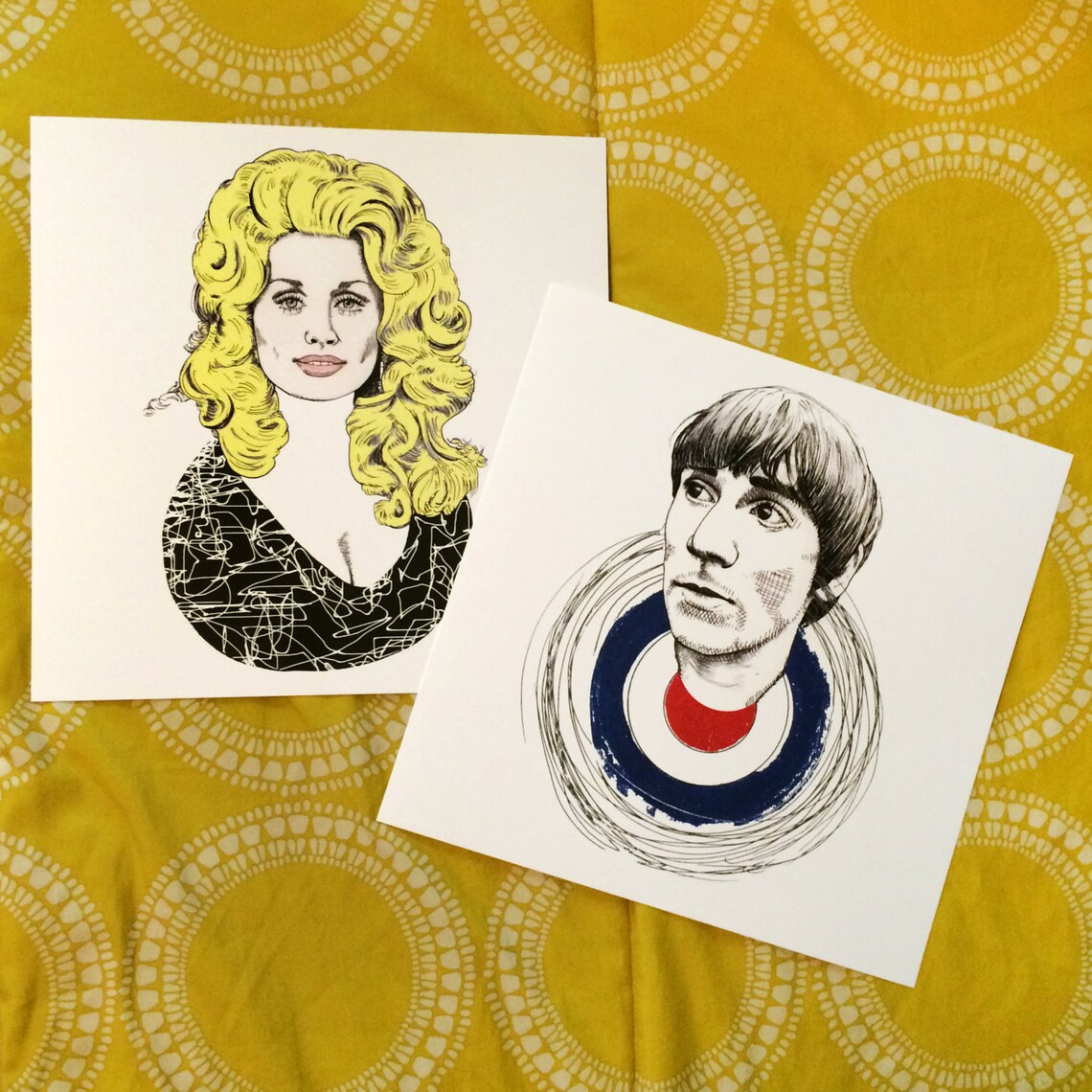 Keith Moon Original Illustration Art Print - Etsy