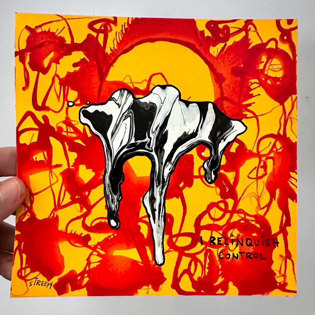 Original Art "i Relinquish Control” by Mary Streepy - Etsy