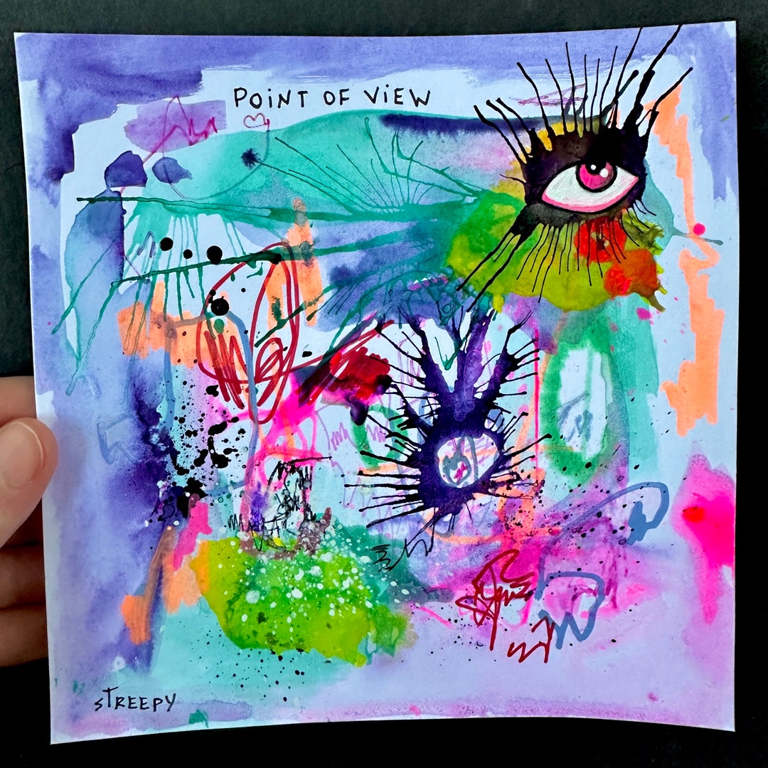 Original Art "point of View!” by Mary Streepy - Etsy