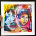 Original Art Print of "the Girl With the Eyes" by Mary Streepy. Limited ...