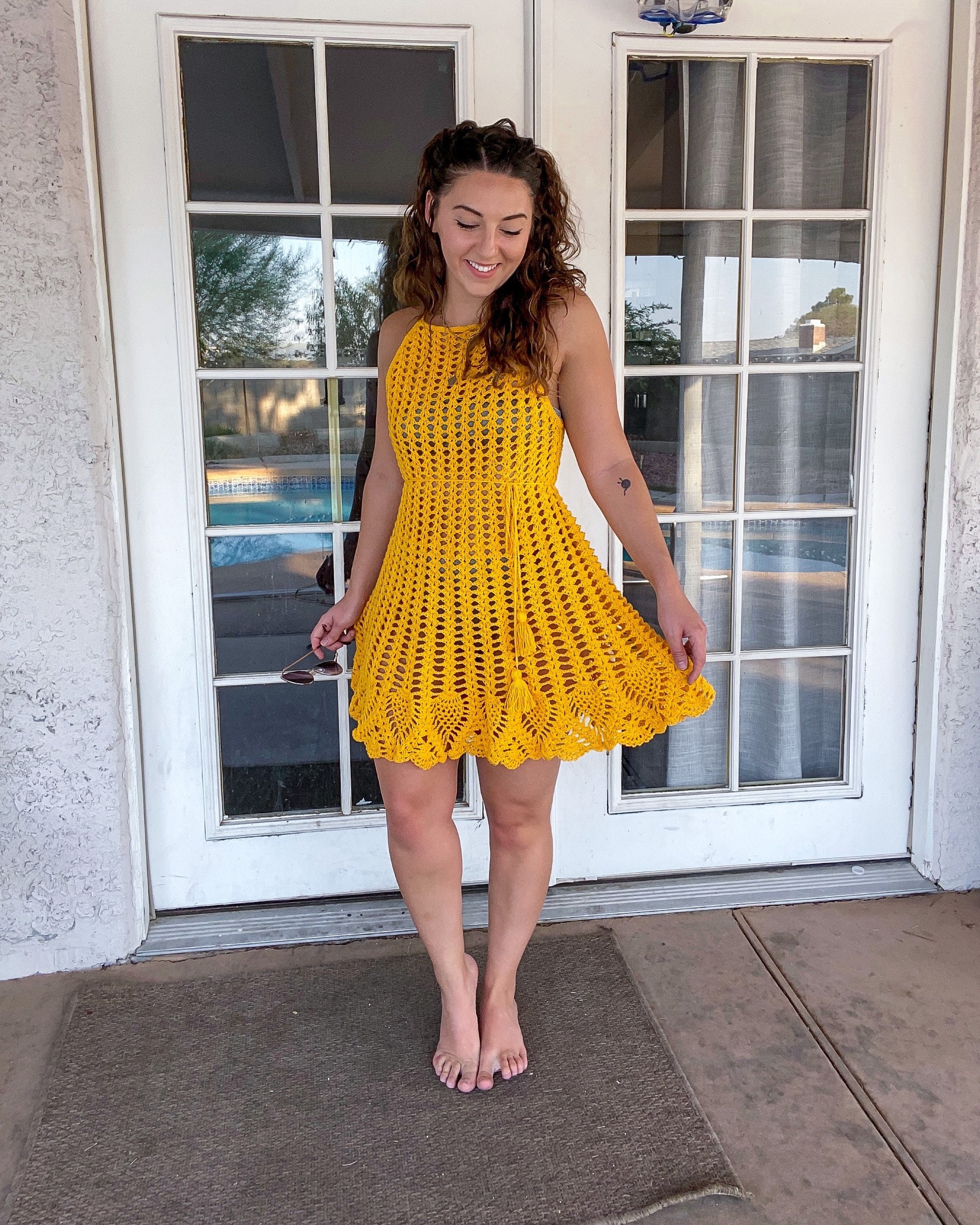 Simple Crochet Dress - Etsy