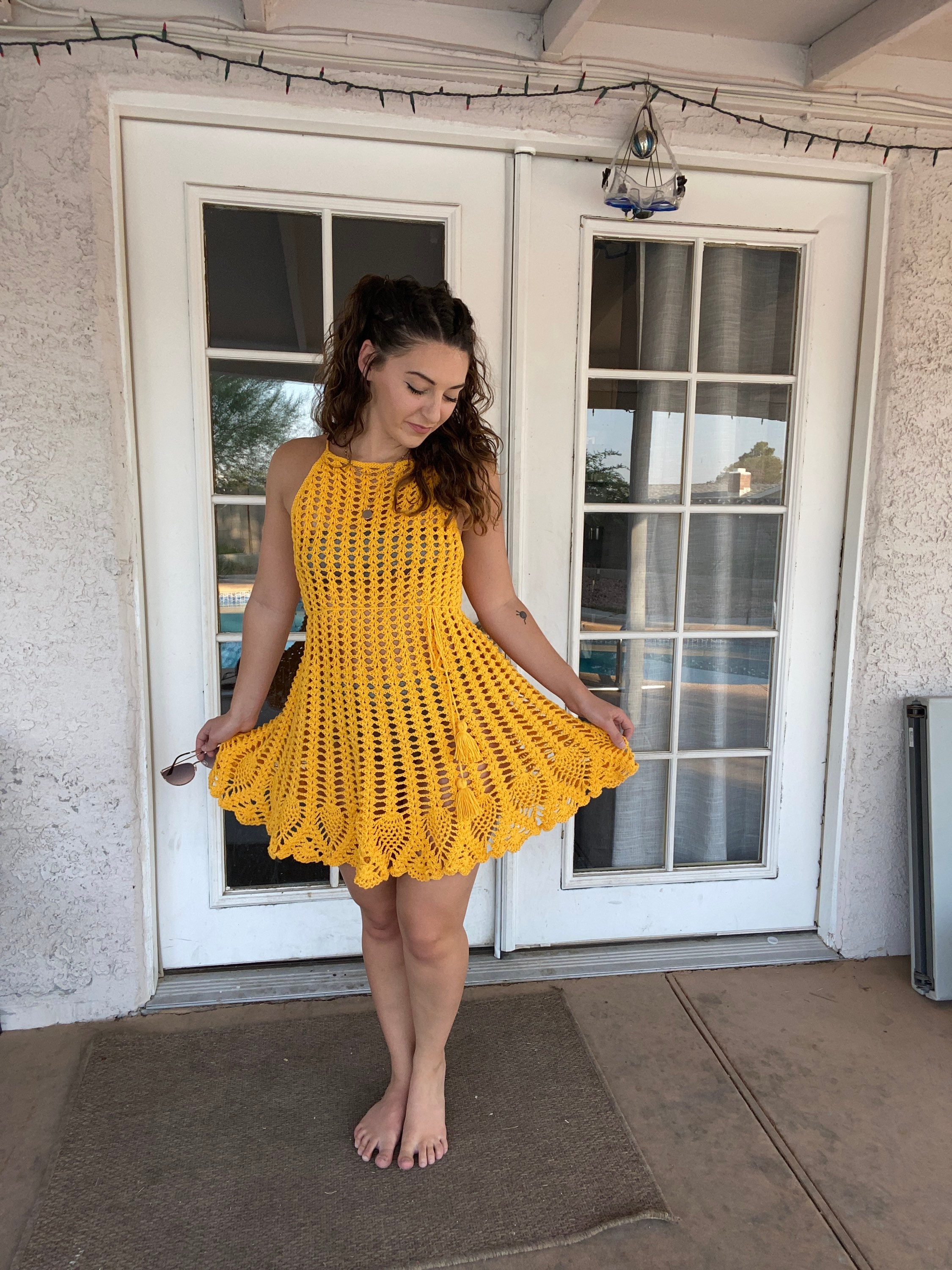 Simple Crochet Dress - Etsy