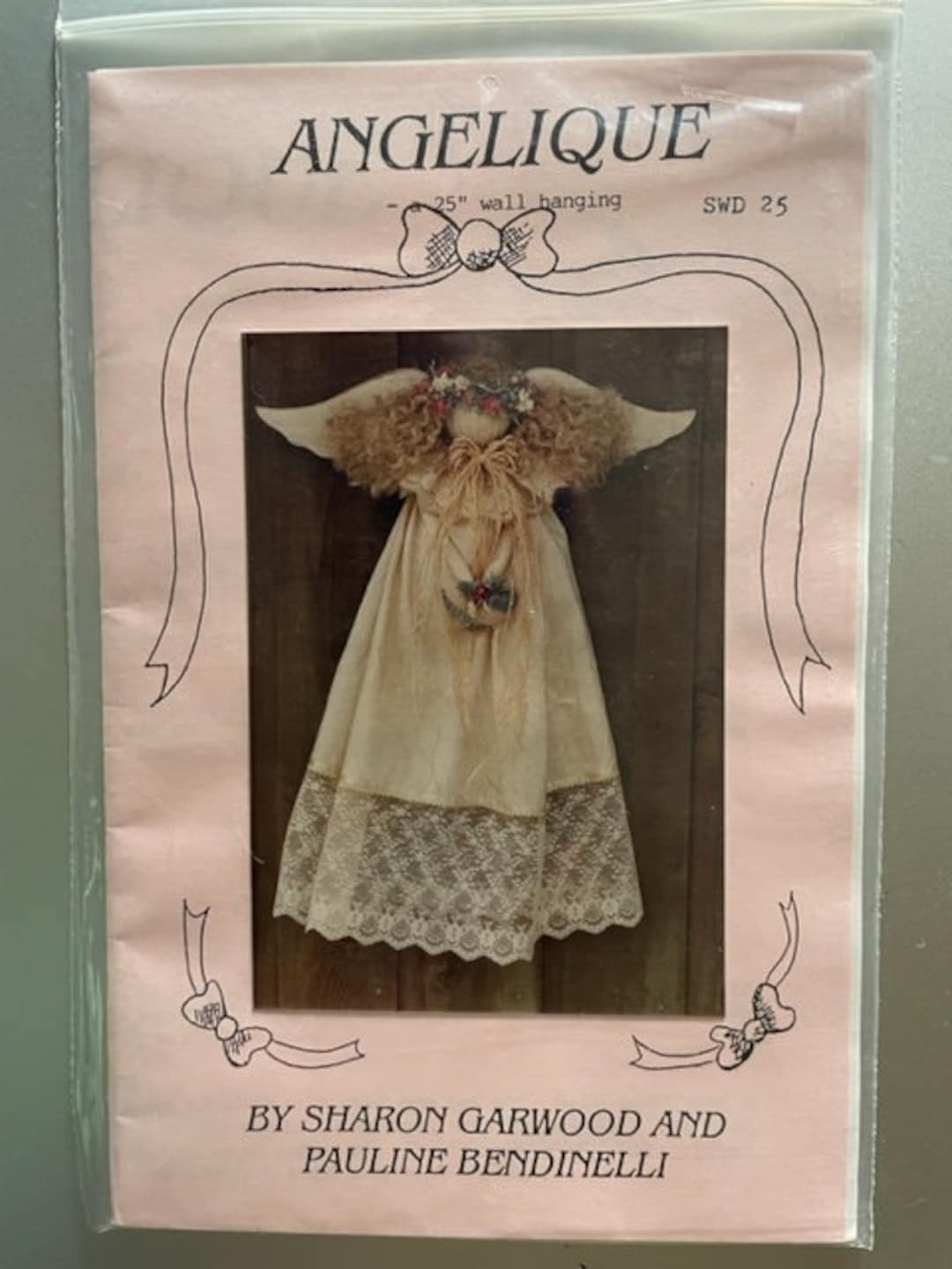 Angelique, Sharon Garwood and Pauline Bendinelli, 25" Wall Hanging, NEW ...