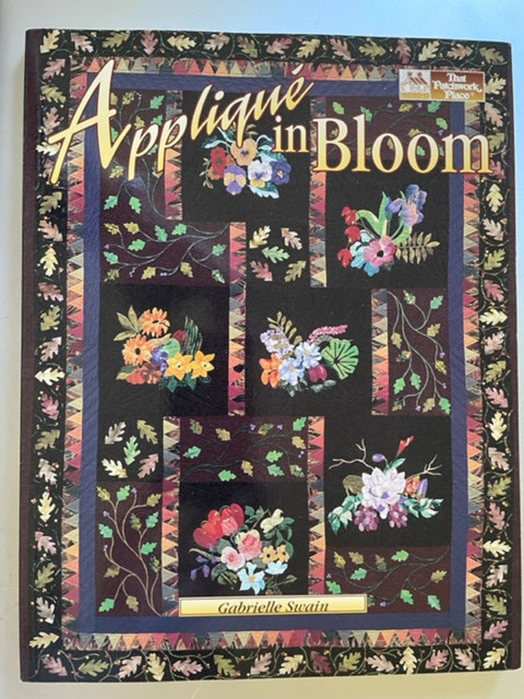Applique in Bloom, Gabrielle Swain, NEW BOOK - Etsy