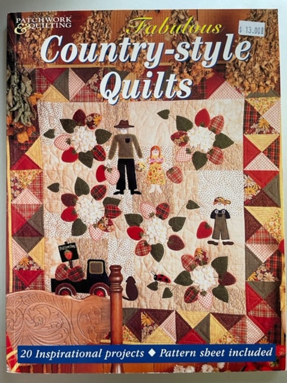 Fabulous Country-style Quilts Patchwork & Quilting - Etsy