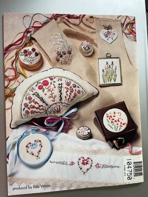 Ribbon Embroidery, Victorian Alphabet, Silk Ribbon Embroidery, NEW BOOK ...