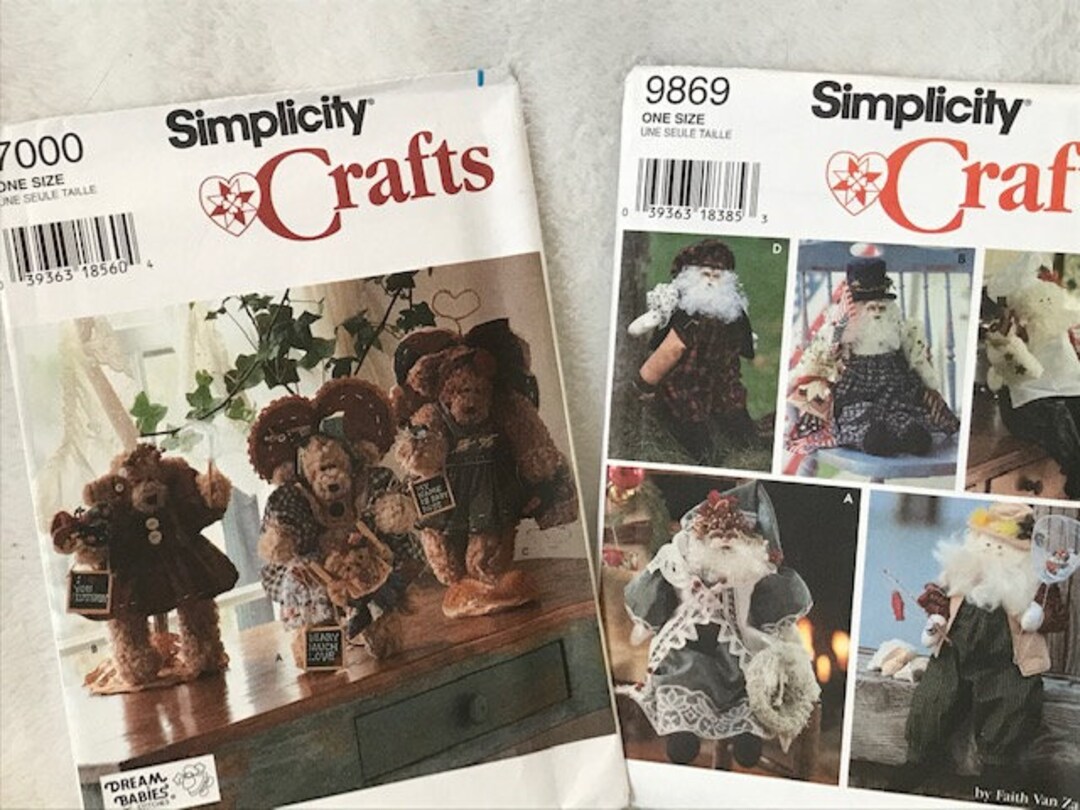 Simplicity 7000, Simplicity 9869, Nikolauskleidung, UNCUT - Etsy.de