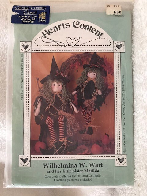 Pitter Patter Pigtail Girls, Matilda the Witch, Happy Halloween ...