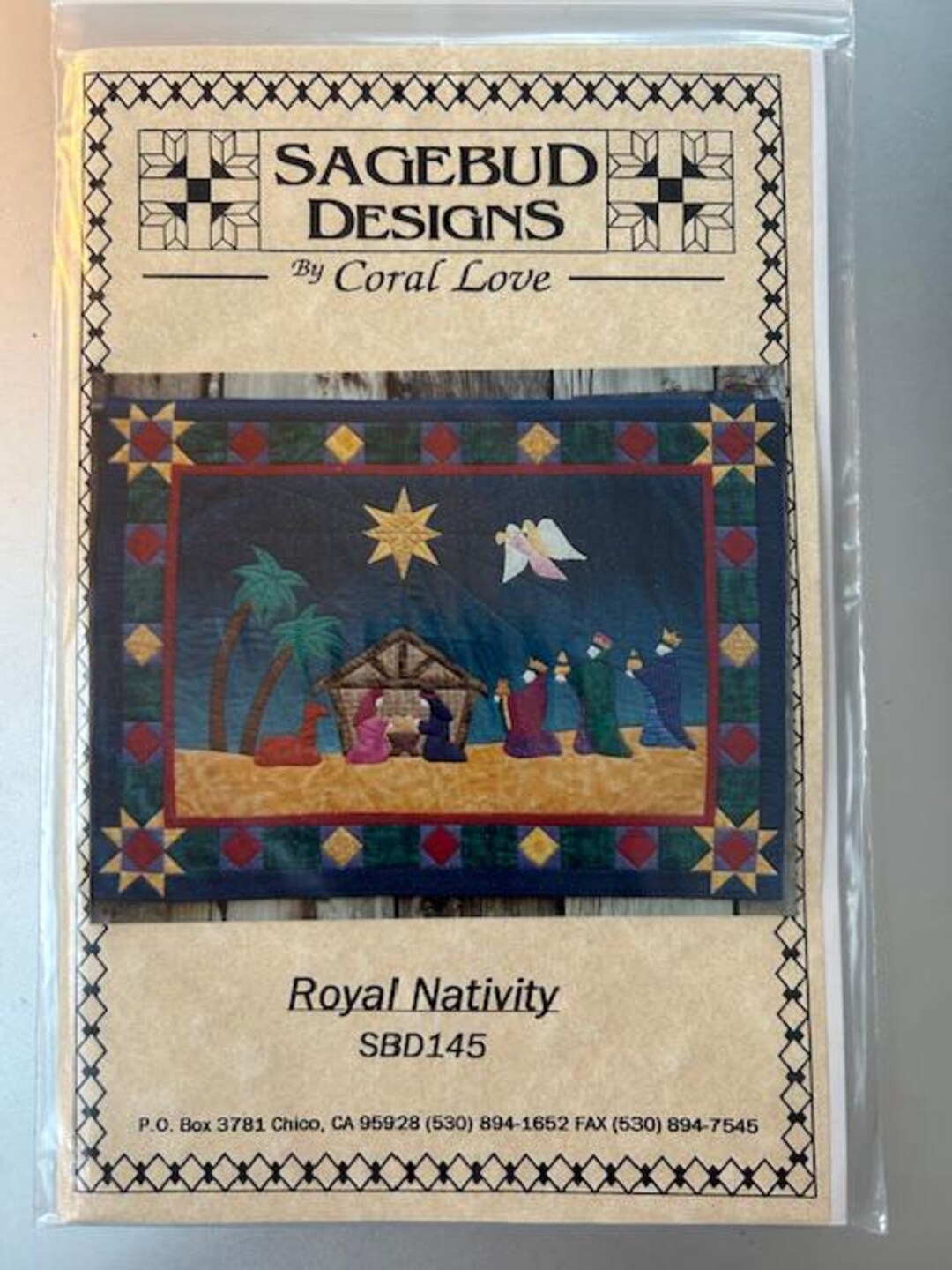 Sagebud Designs, Royal Nativity, UNCUT - Etsy