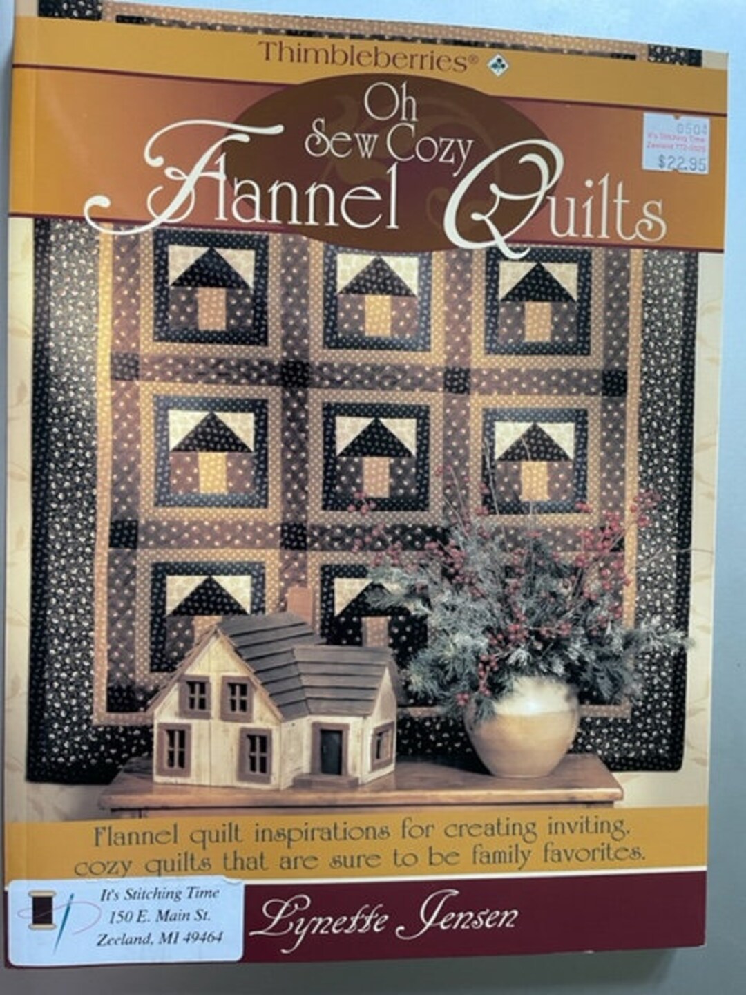 Oh Sew Cozy Flannel Quilts, Lynette Jensen, Thimbleberries, NEW BOOK - Etsy