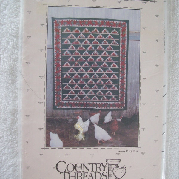 Country Threads Quilt Kit - Etsy