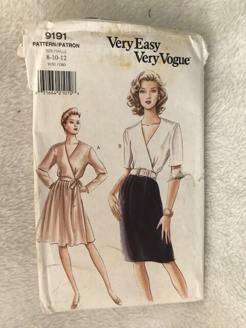 Vogue 9181 Vogue 9191 Vogue 9221 Misses' Blouse - Etsy