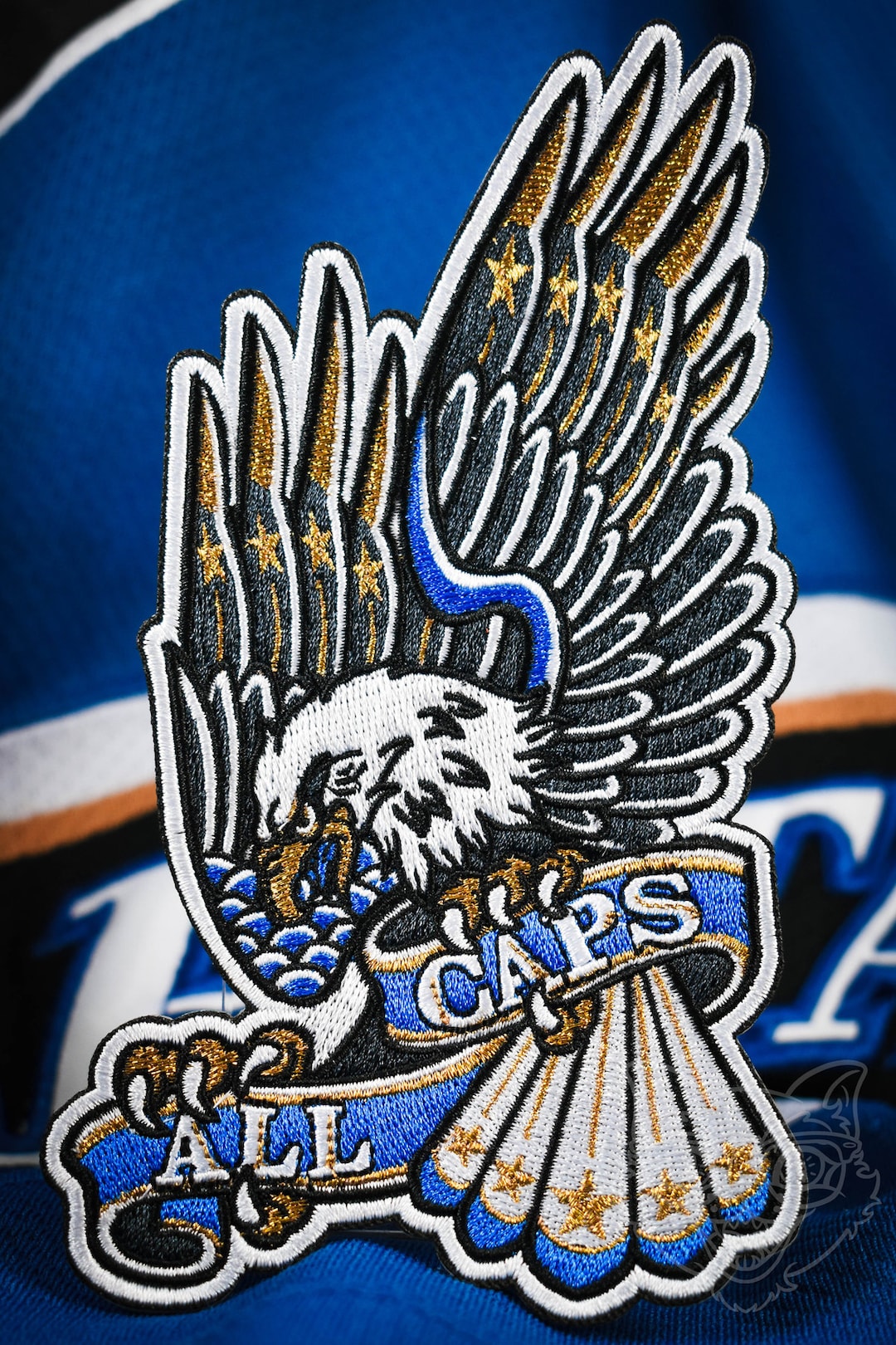 Washington Capitals NHL Hockey-inspired Retro Eagle Iron-on 6 ...