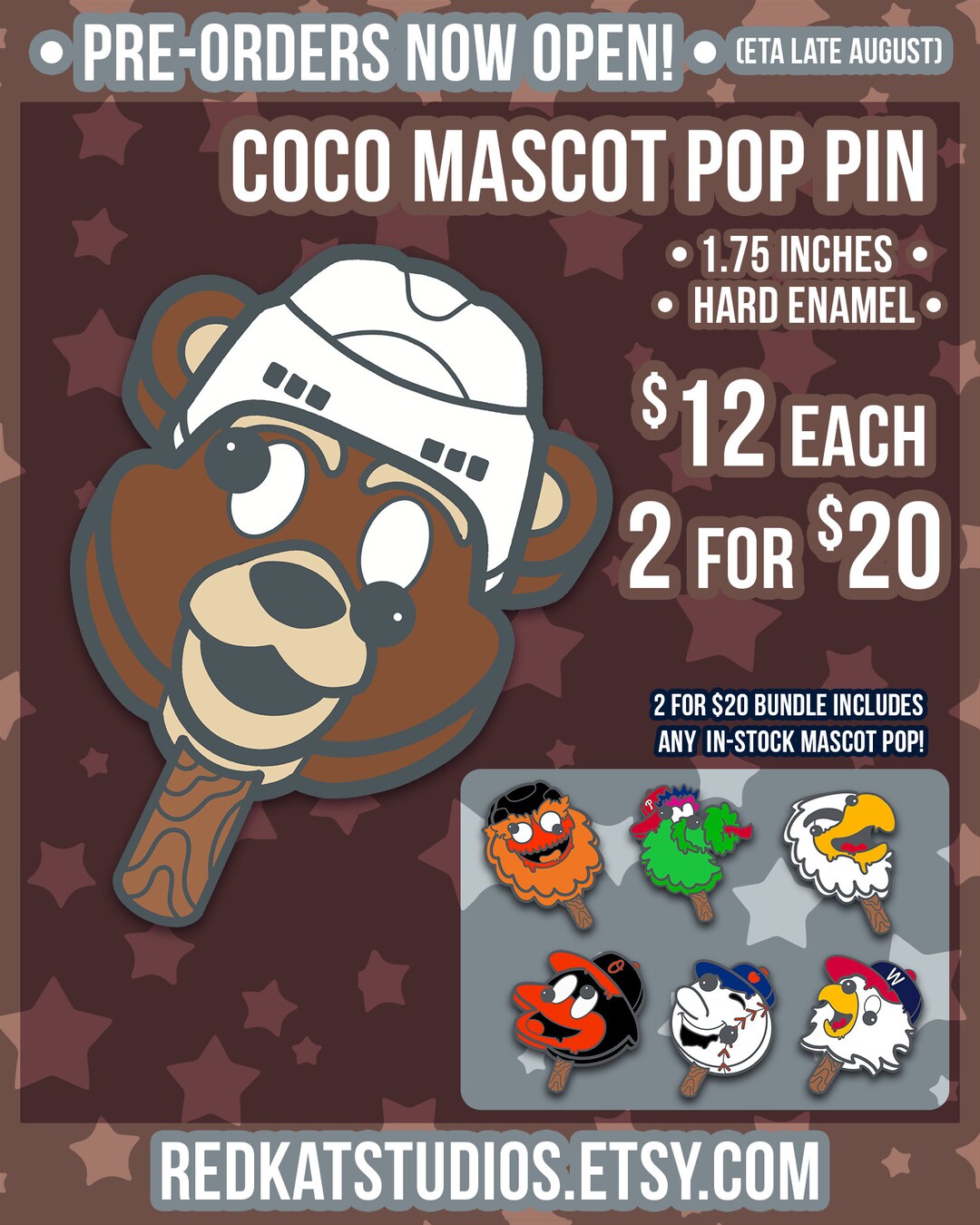 Coco Hershey Bears AHL Hockey Inspired Funny Mascot Popsicle Parody 1. ...