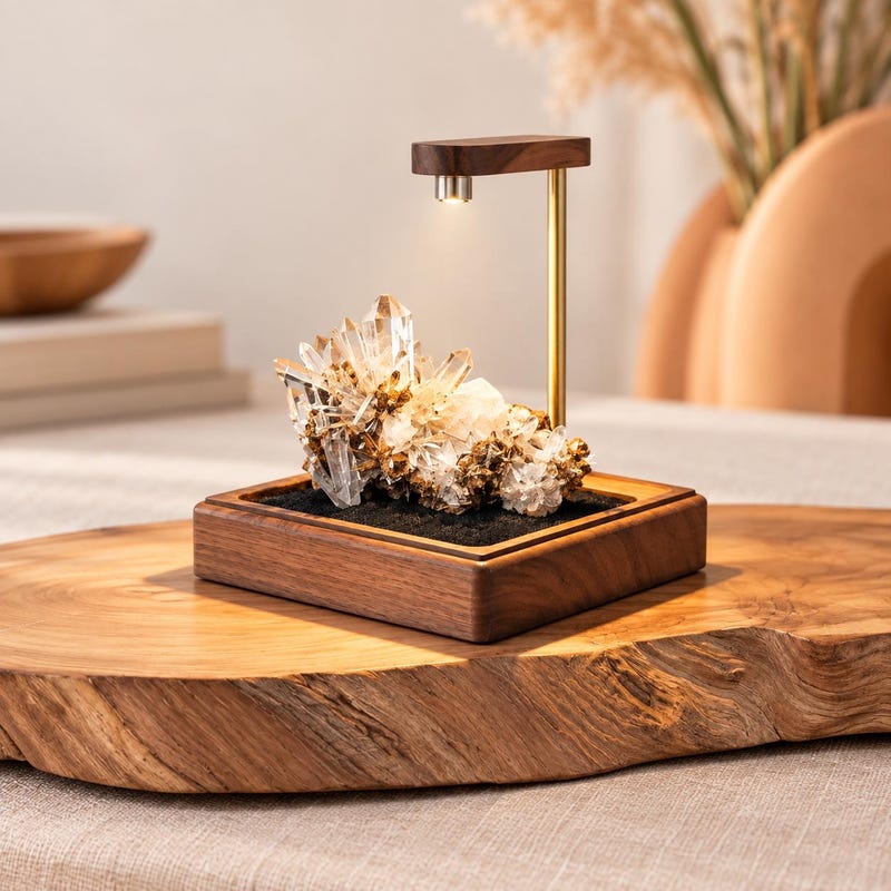 Wooden Mineral Display - Etsy