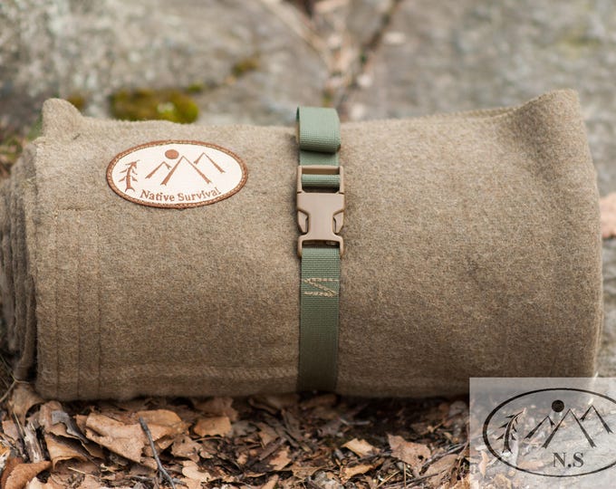 Nativesurvival Wool Bedroll - Etsy