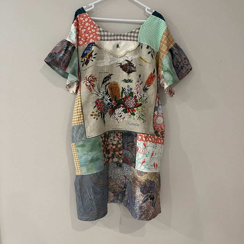 Patchwork Dress - Etsy