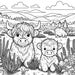 15 Highland Cow Coloring Book Pages, Coloring Pages for Kids and Adults ...