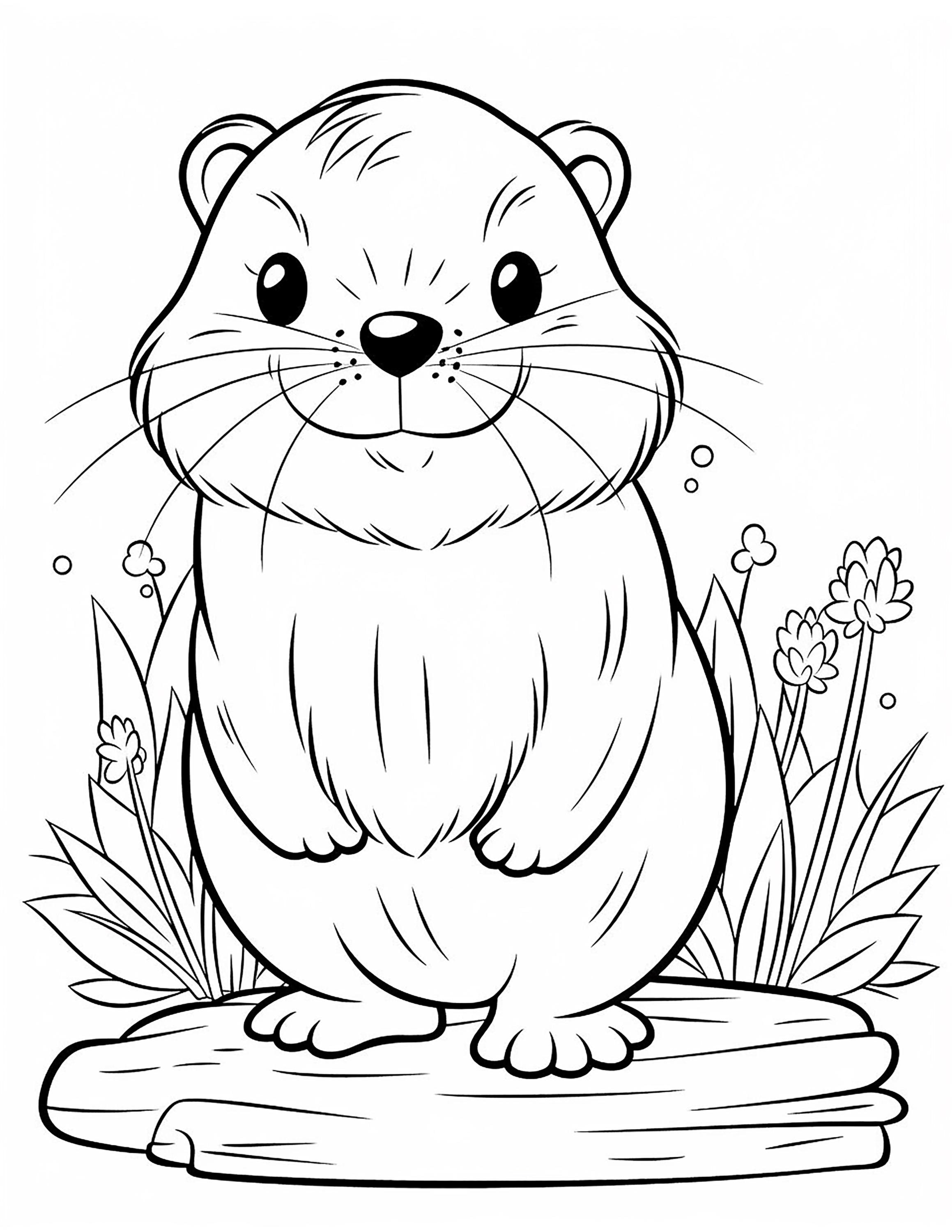 110 Cute Animals Coloring Pages - Etsy