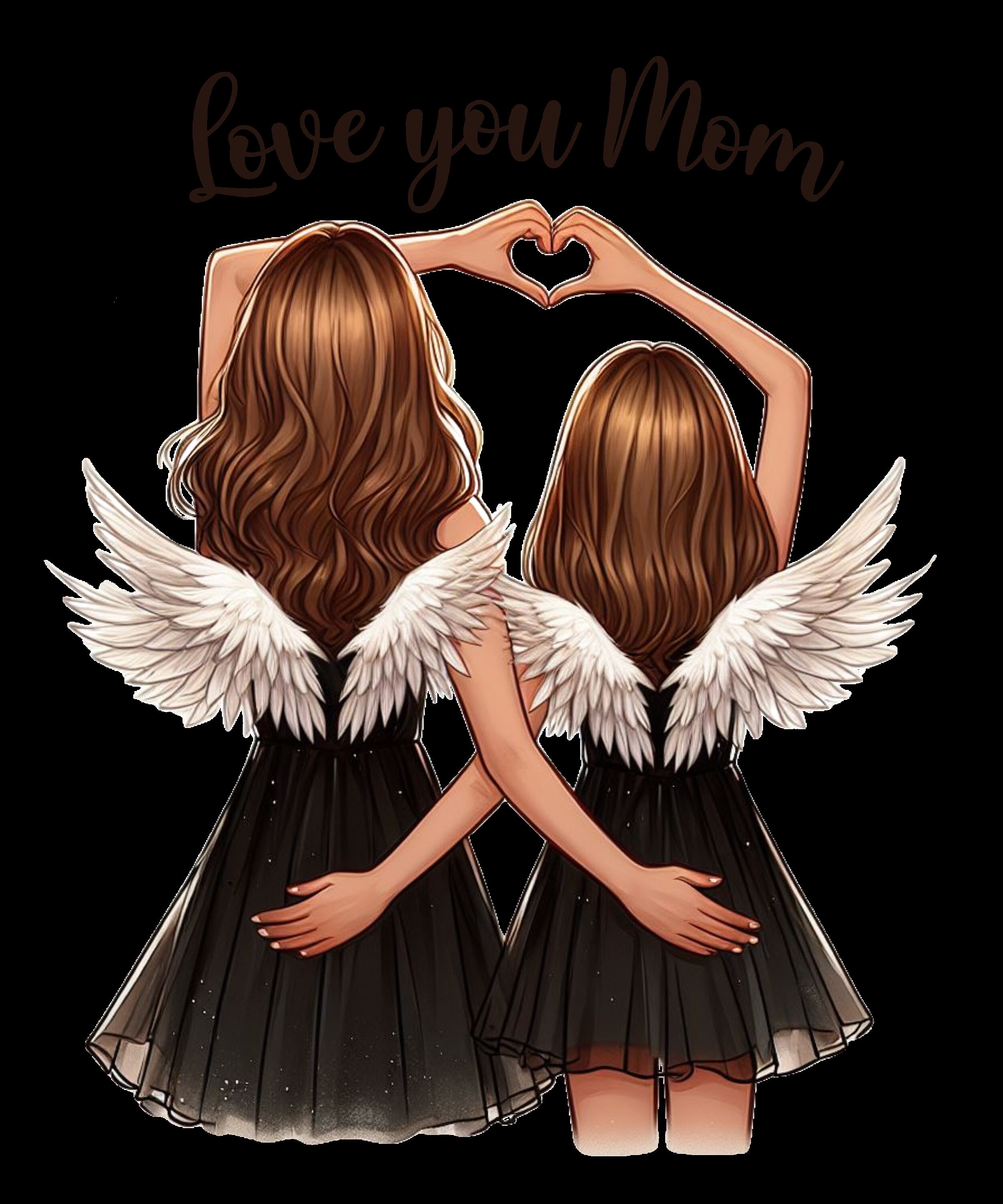 Mother and Children Clip Art – Heartwarming Printable Designs of Family ...