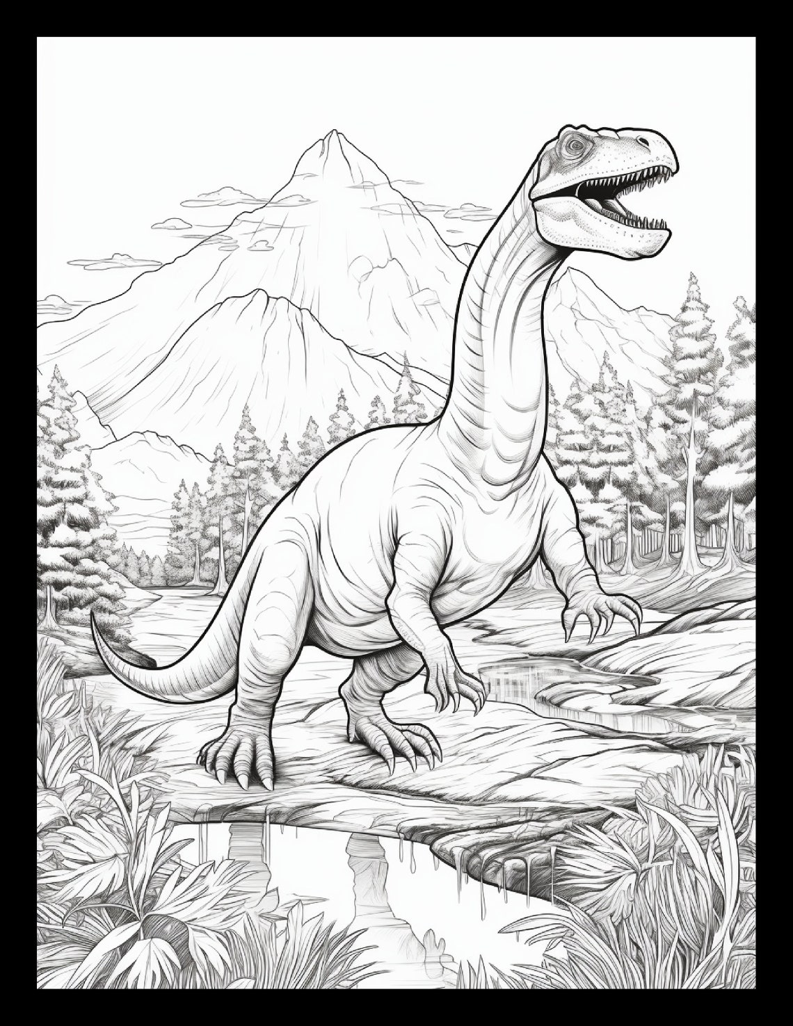 90 Dinosaurs Coloring Pages Your Kids Will Love It and Spend Time ...
