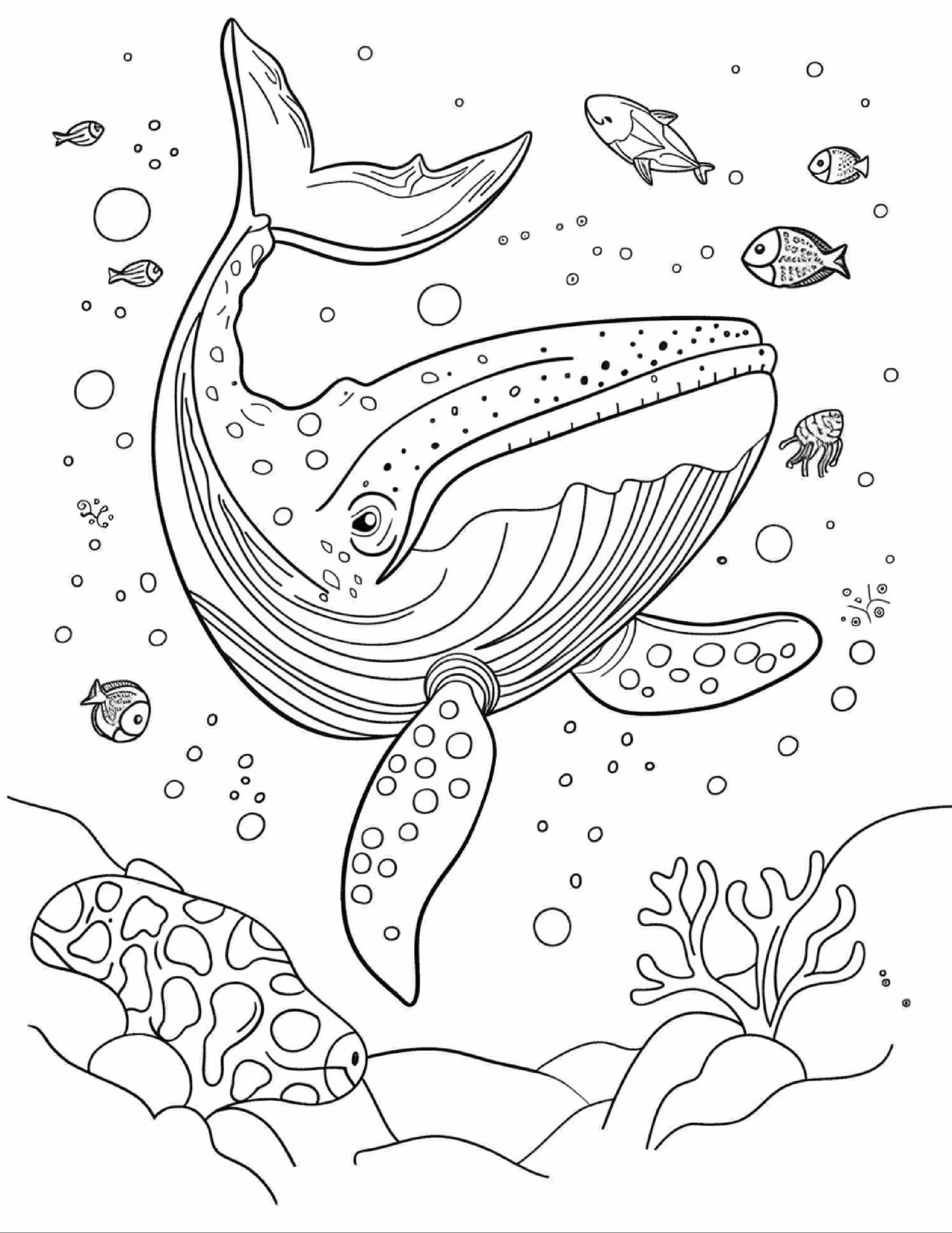 100 Ocean Animal Coloring Pages - Etsy