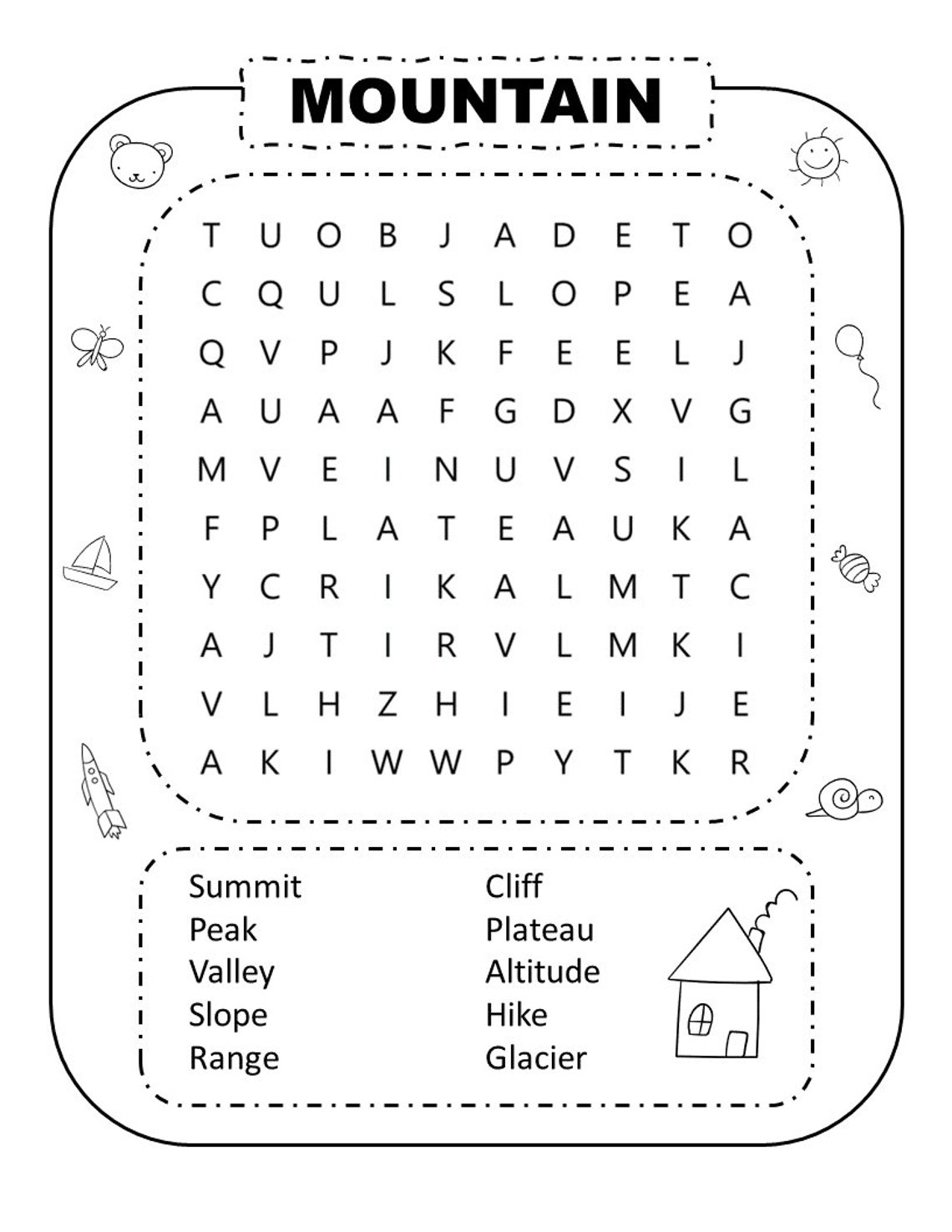 KID Word SEARCH Lot of Fun and Learning - Etsy