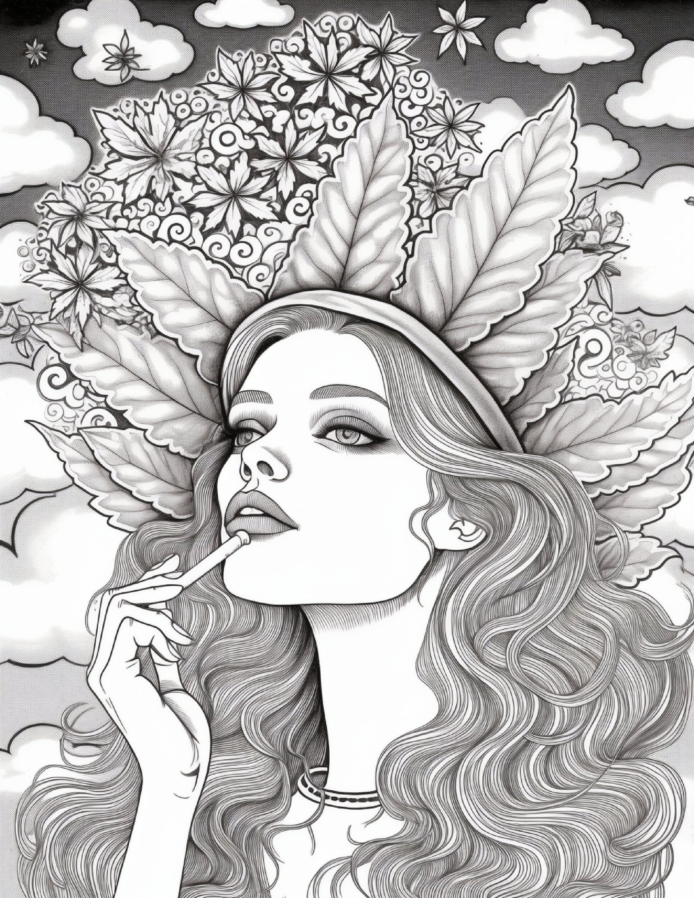 100 Stoner Coloring Pages - Etsy