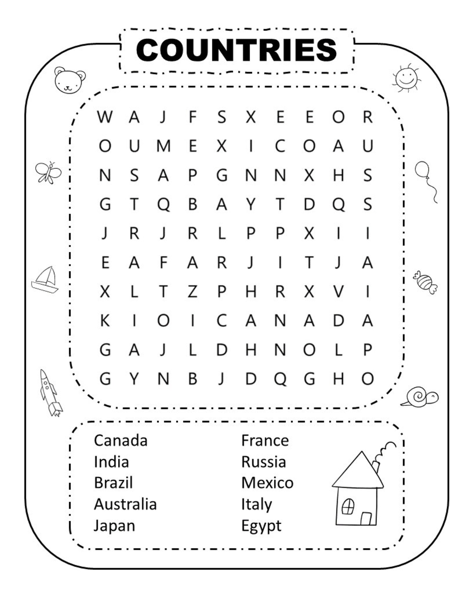 KID Word SEARCH Lot of Fun and Learning - Etsy