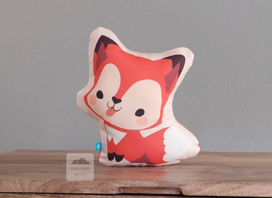 Handmade Fox Pillow - Etsy