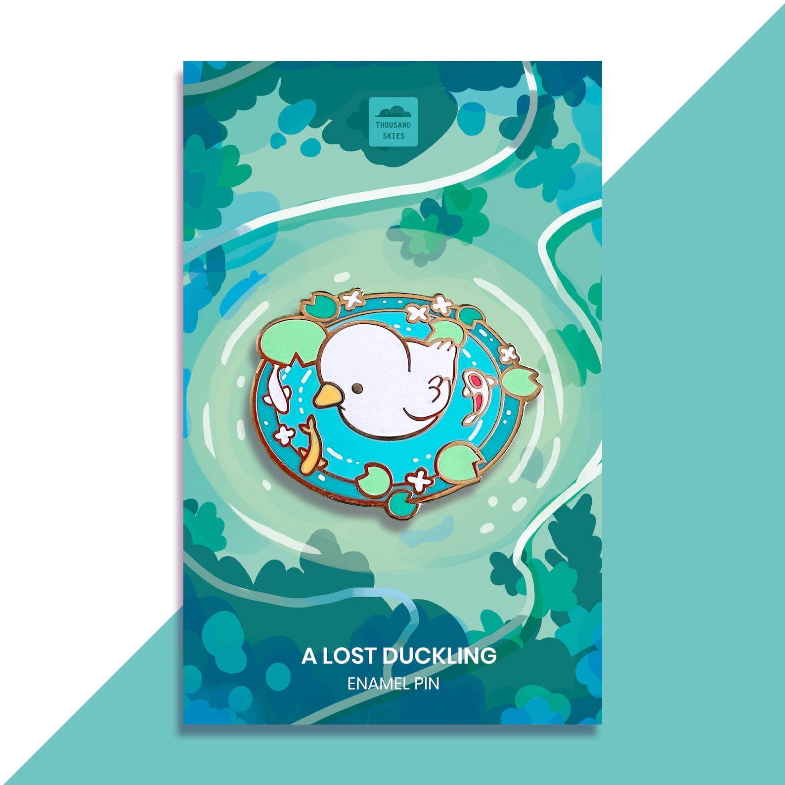 Fairy Tale A Lost Duckling Pin - Etsy