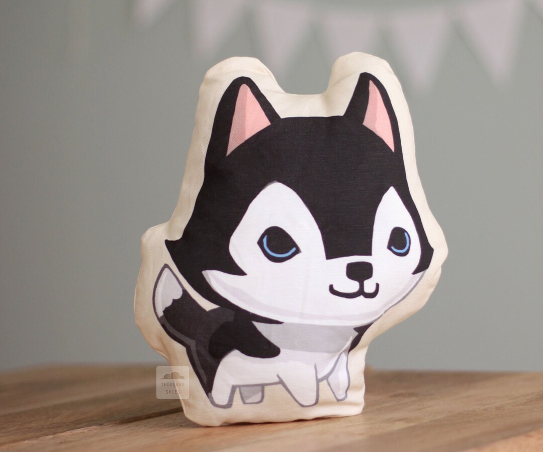 Handmade Husky Pillow - Etsy