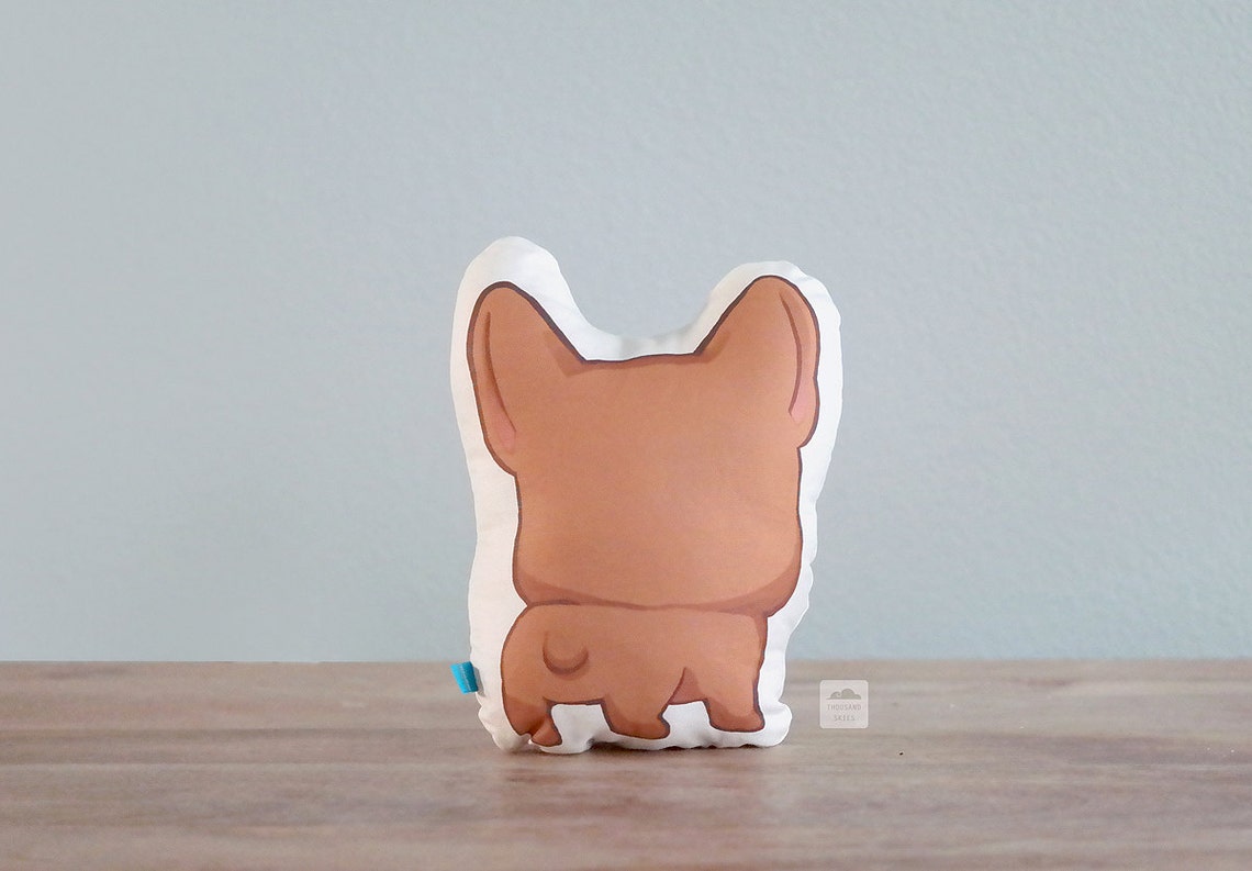 Handmade Frenchie Pillow black Mask Fawn - Etsy