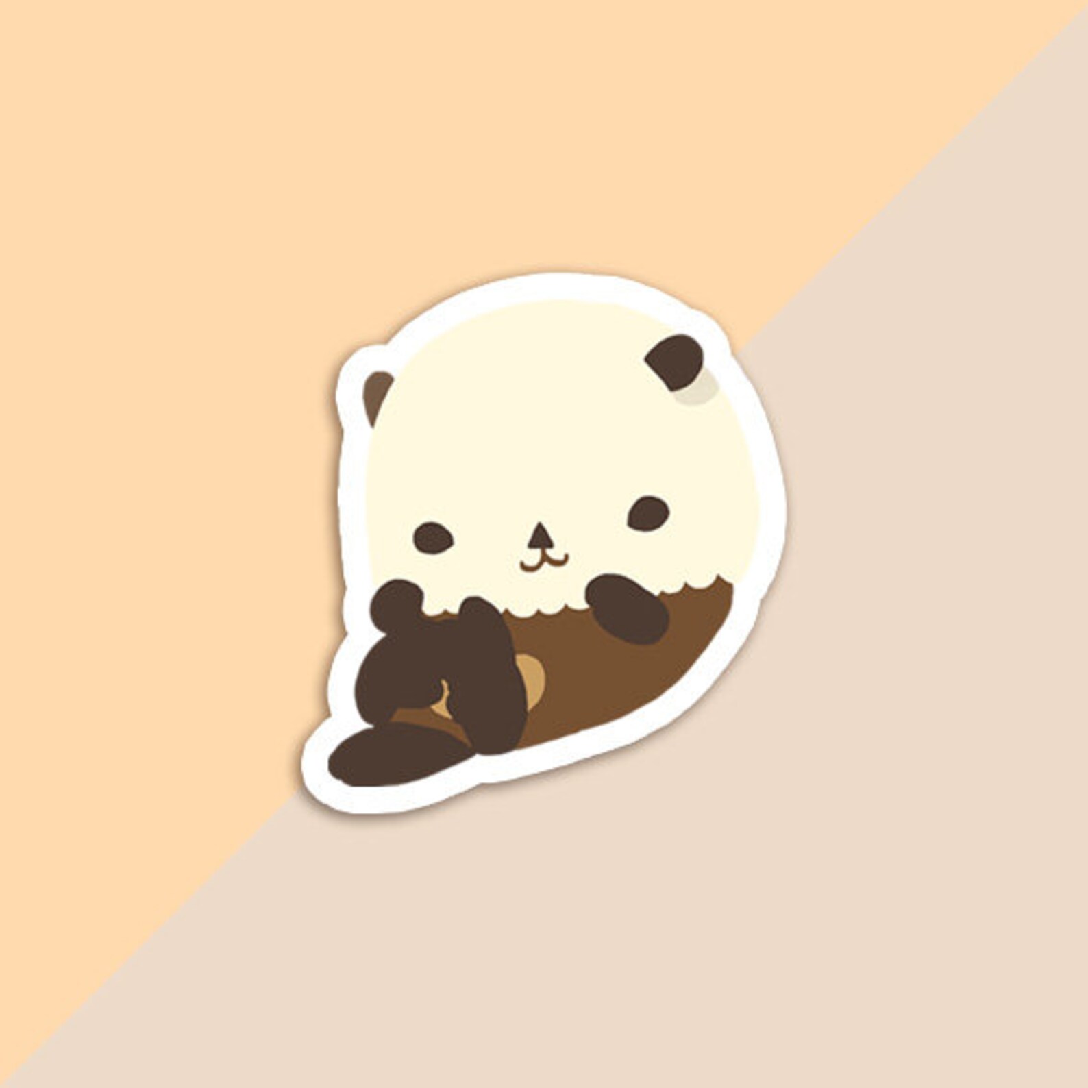 Vinyl Sticker Otter - Etsy