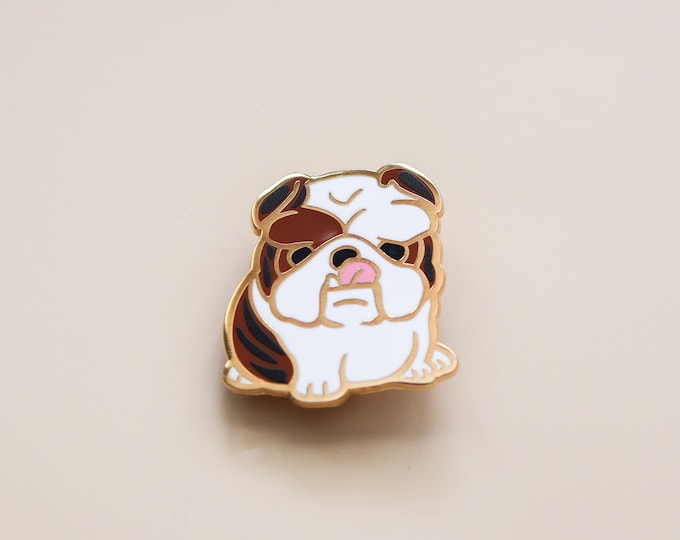 Bulldog Lapel Pin CC537 English Bulldog, American Bulldog, Dog Breeds ...