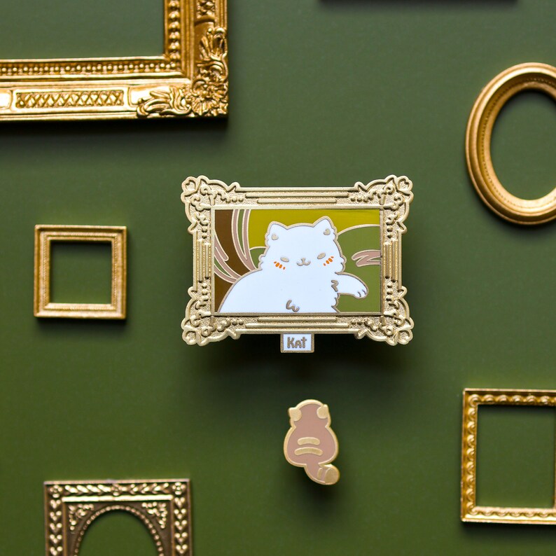 Enamel Pin - Meowster Piece Pin Set - Etsy