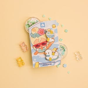 Enamel Pin - Cozy Summer Pool Party Pin Set - Etsy