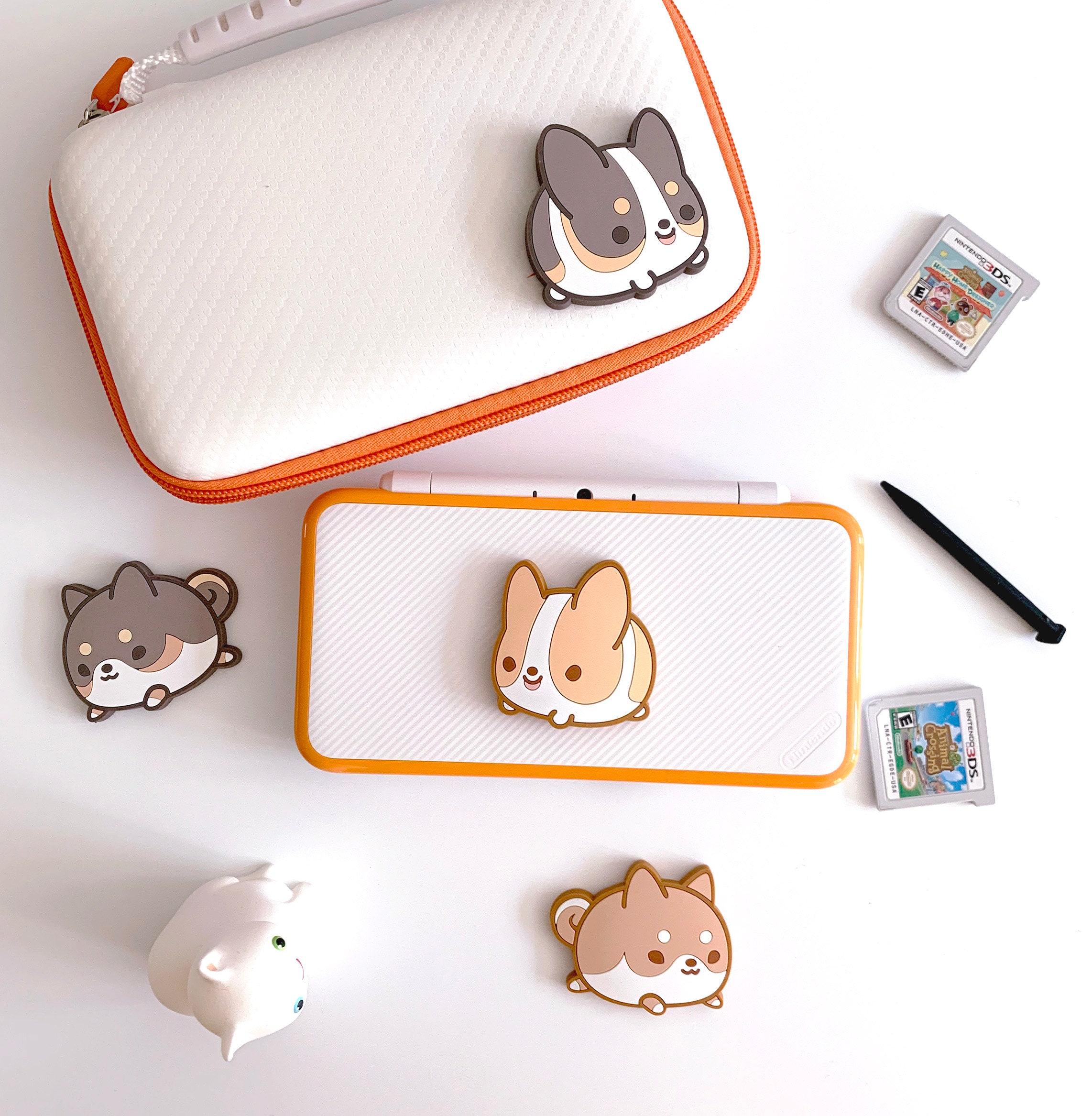 3D Rubber Sticker Tricolor Corgi | Etsy