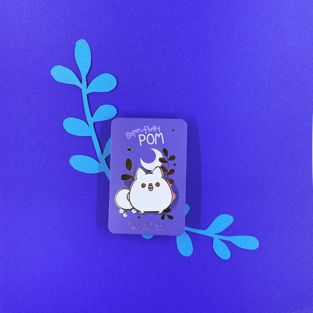 Super Fluffy Pom Pin - Etsy