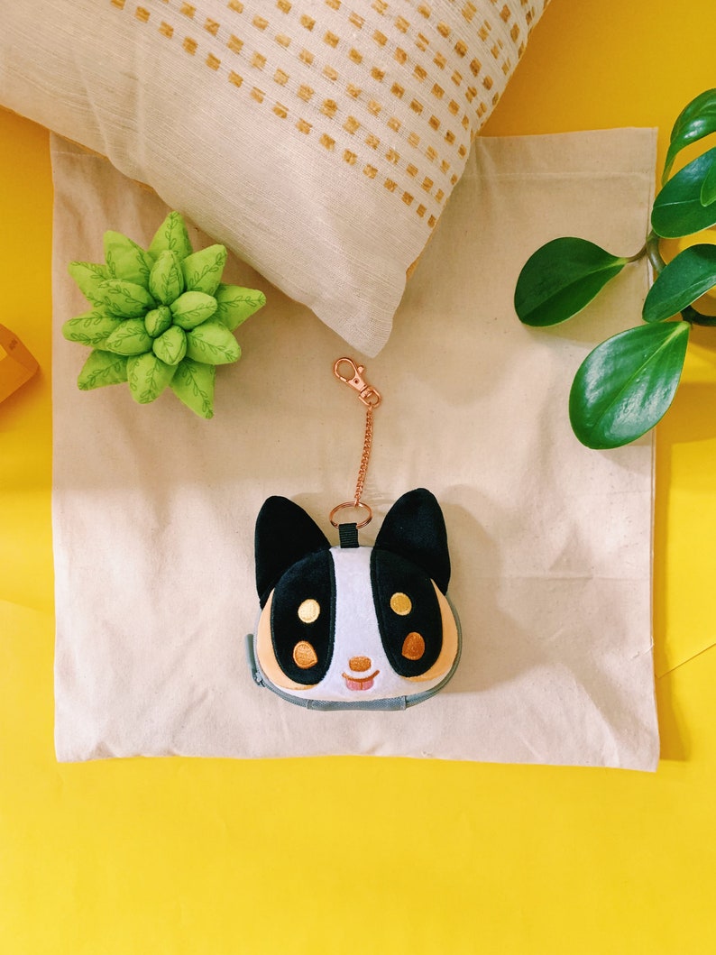 Super Fluffy Tricolor Corgi Accessories Bag - Etsy