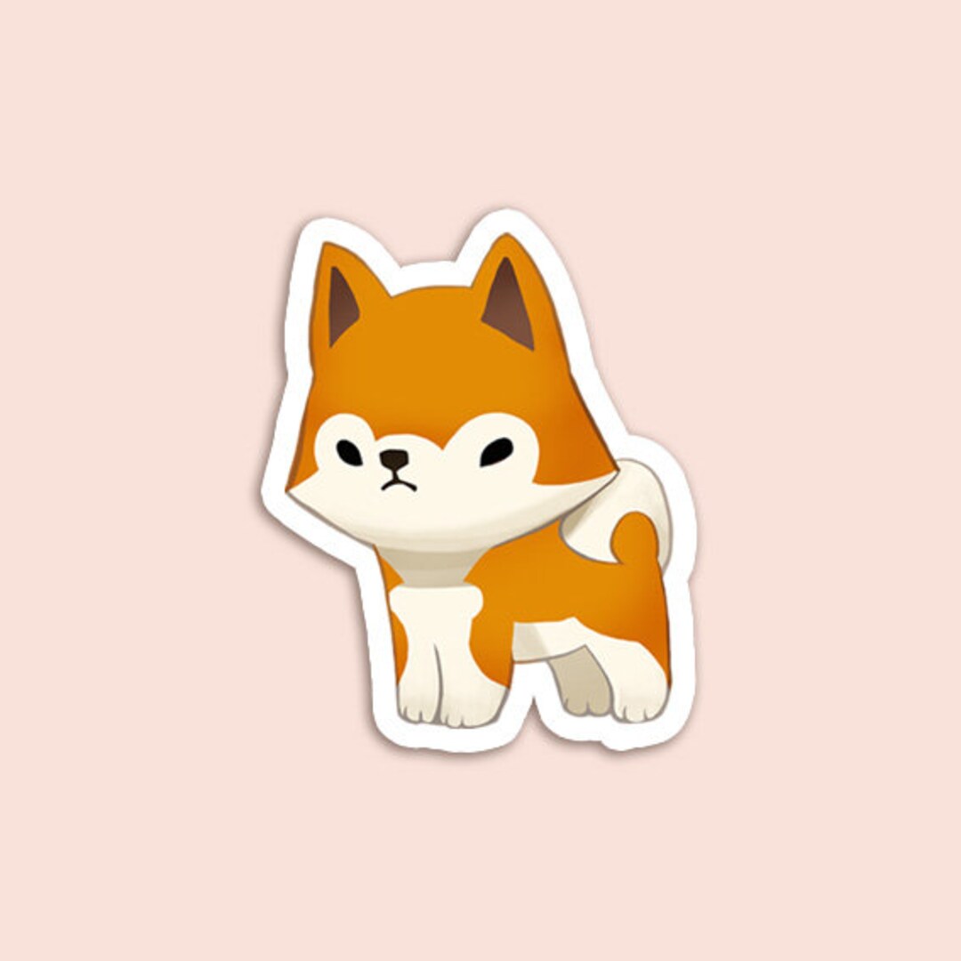 Vinyl Sticker Akita - Etsy