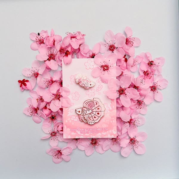 Sakura Pin - Etsy