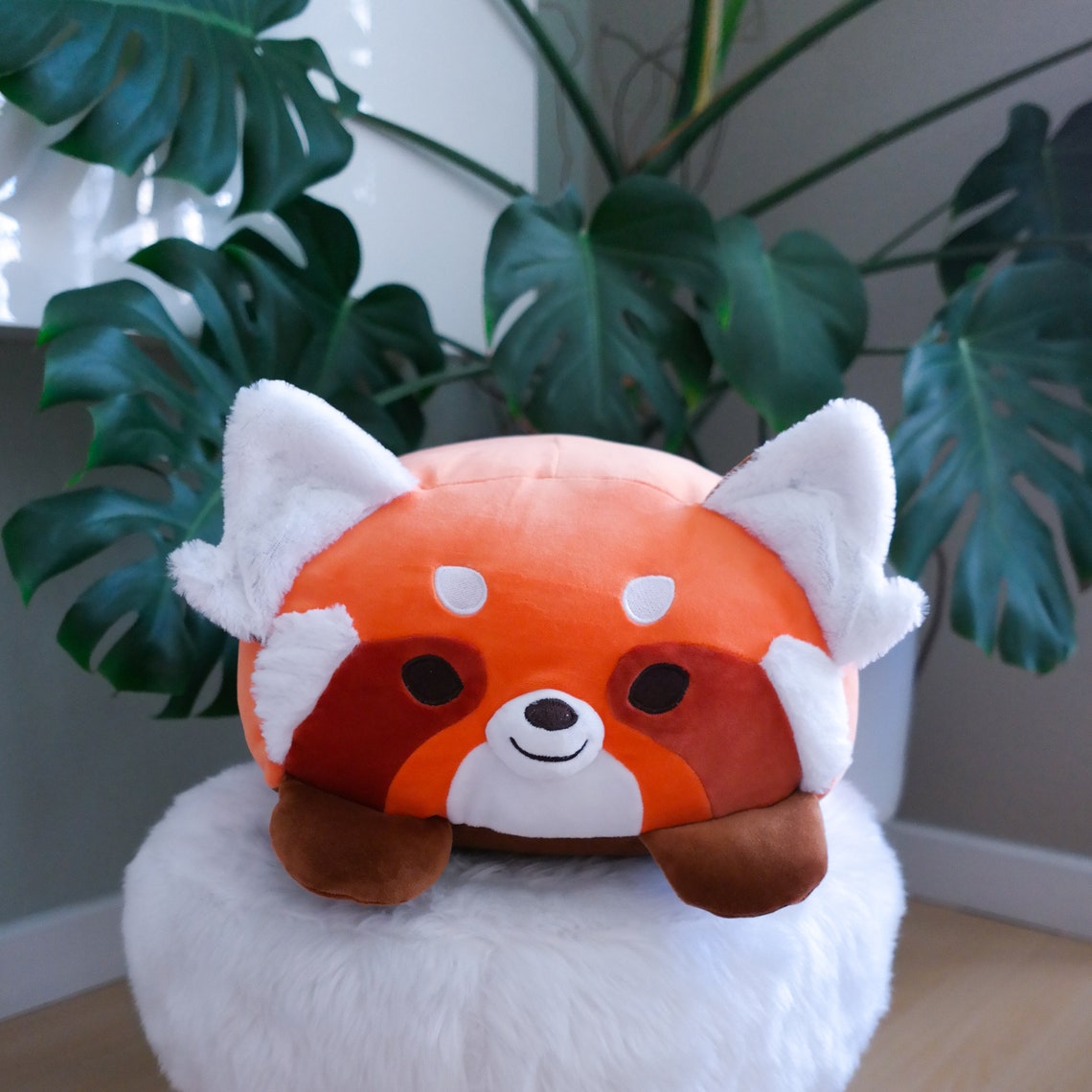 Super Fluffy Red Panda Large Plushie - Etsy