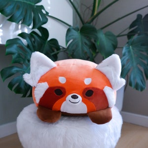 Super Fluffy Red Panda Large Plushie - Etsy