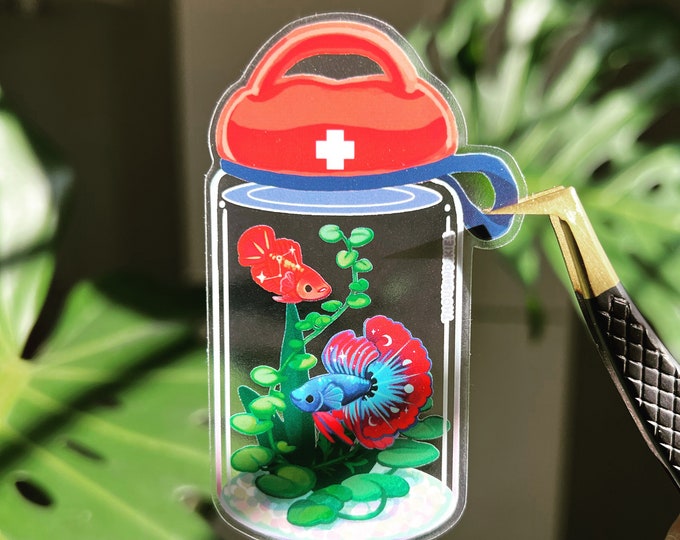 Vinyl Sticker transparent First Coral Reef Kit - Etsy