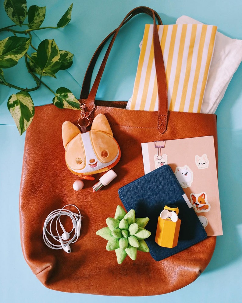 Super Fluffy Corgi Accessories Bag - Etsy