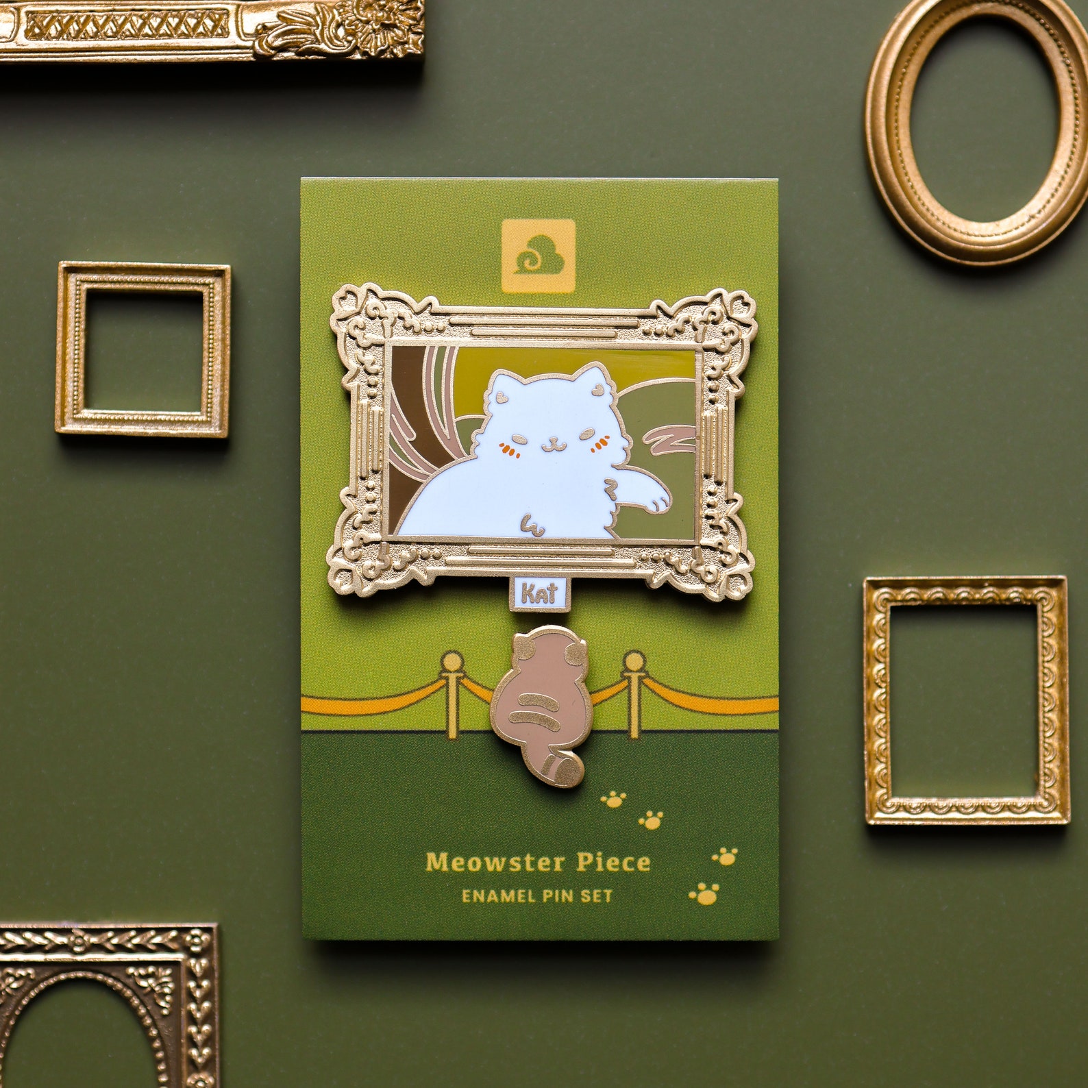 Enamel Pin - Meowster Piece Pin Set - Etsy
