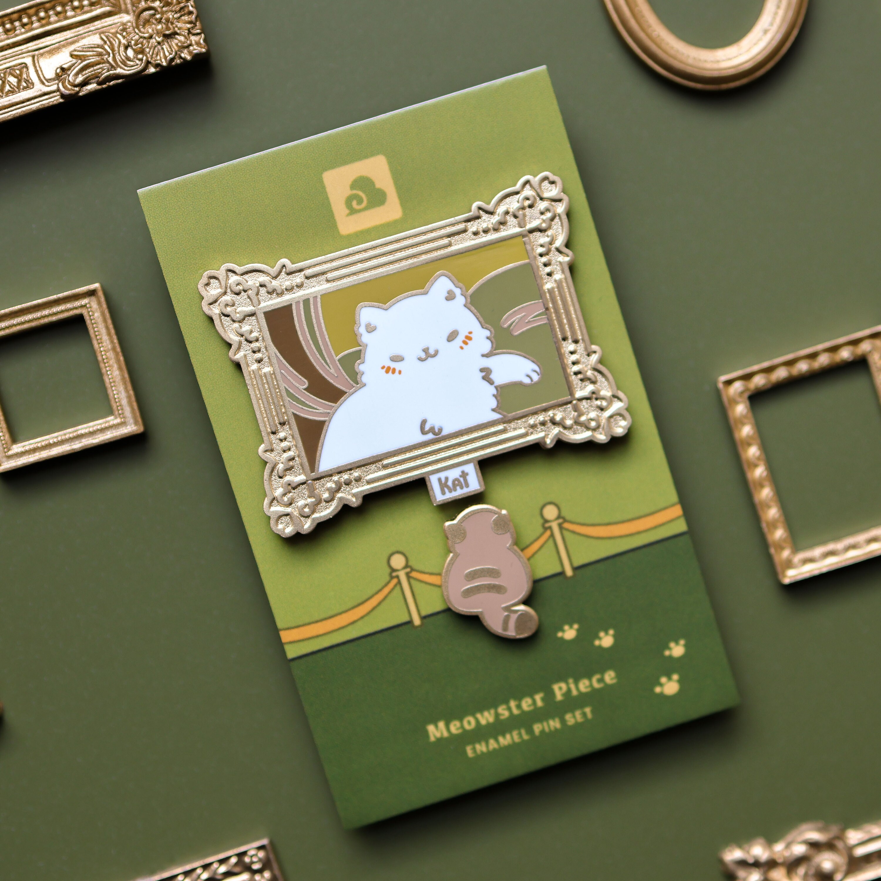 Enamel Pin - Meowster Piece Pin Set - Etsy
