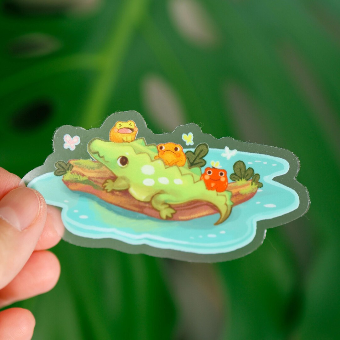 Vinyl Sticker (transparent) Gator Bus - Etsy