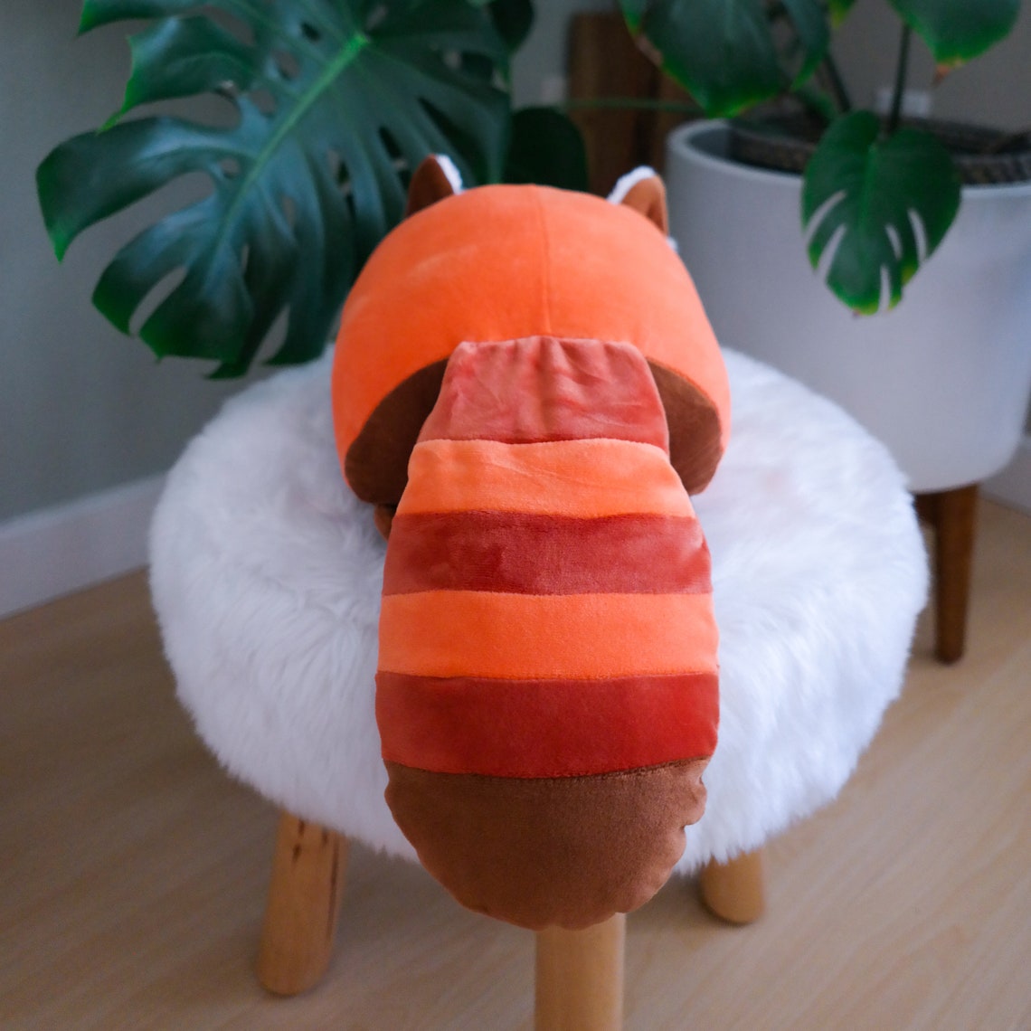 Super Fluffy Red Panda Regular Plushie - Etsy